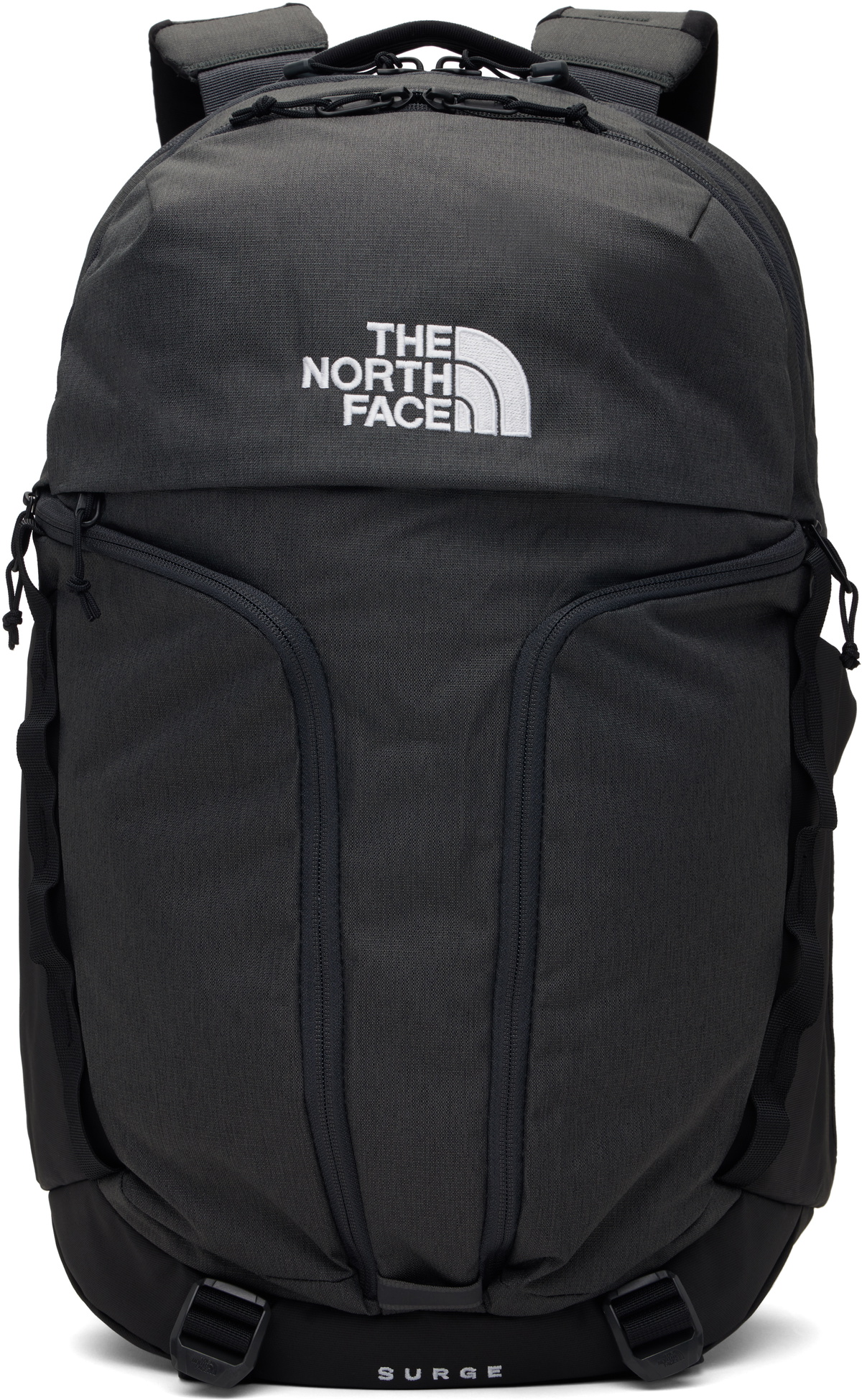 The North Face Gray & Black Surge Backpack The North Face