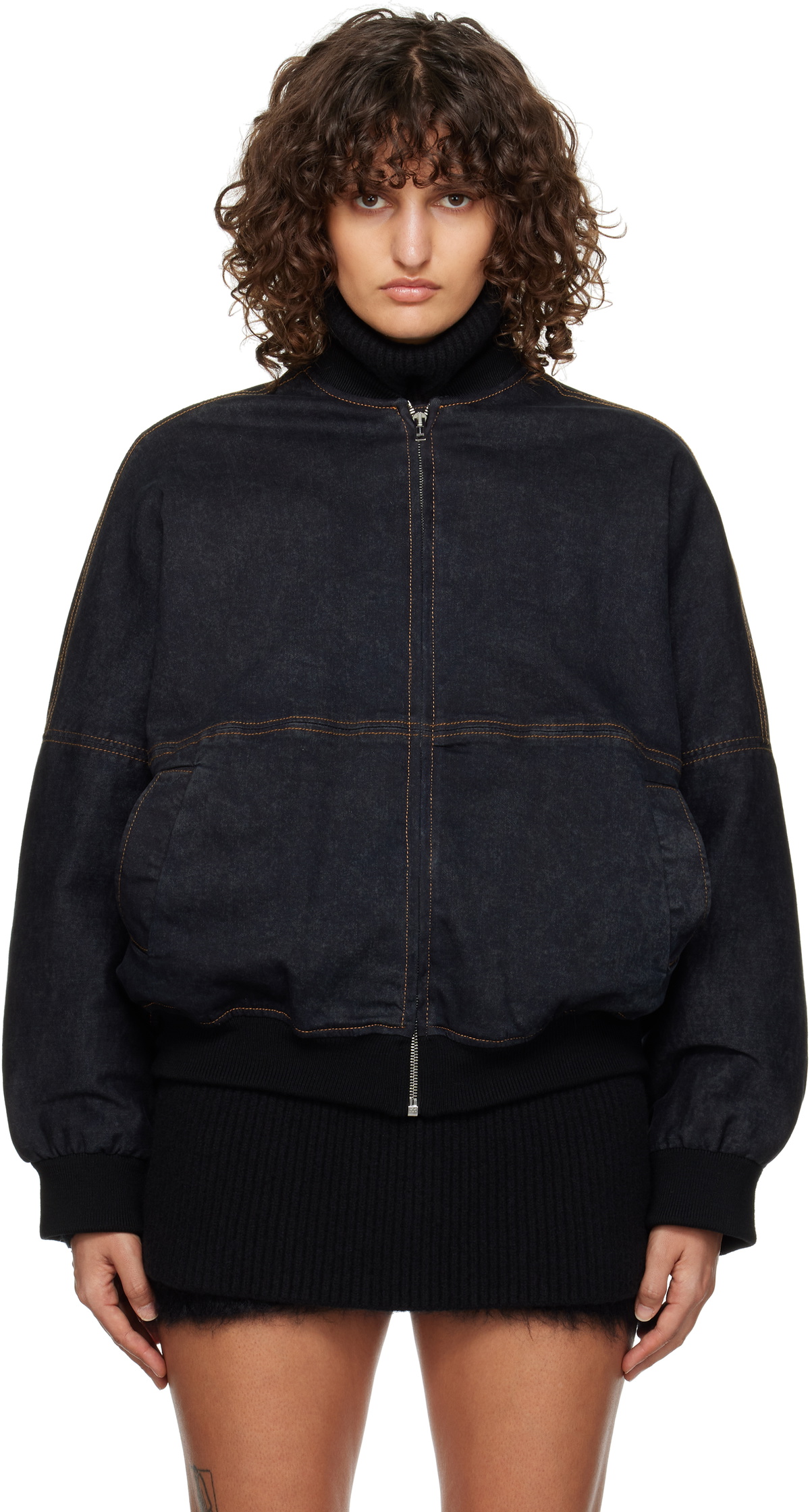 Marni Black Classic Bomber Jacket Marni