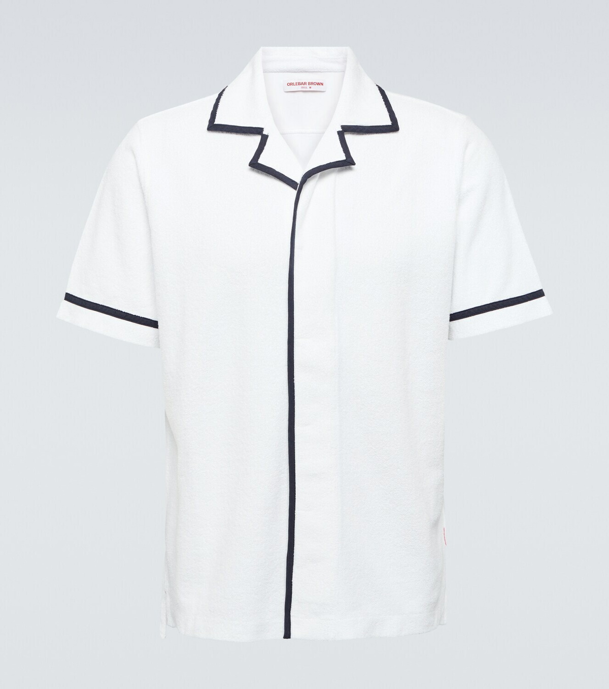 Orlebar Brown Griffith cotton terry shirt Orlebar Brown