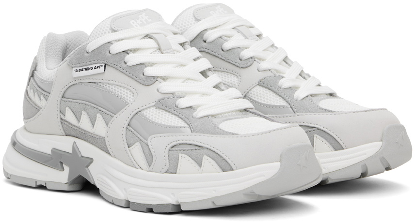 BAPE Gray Sports Runner M2 Sneakers A Bathing Ape