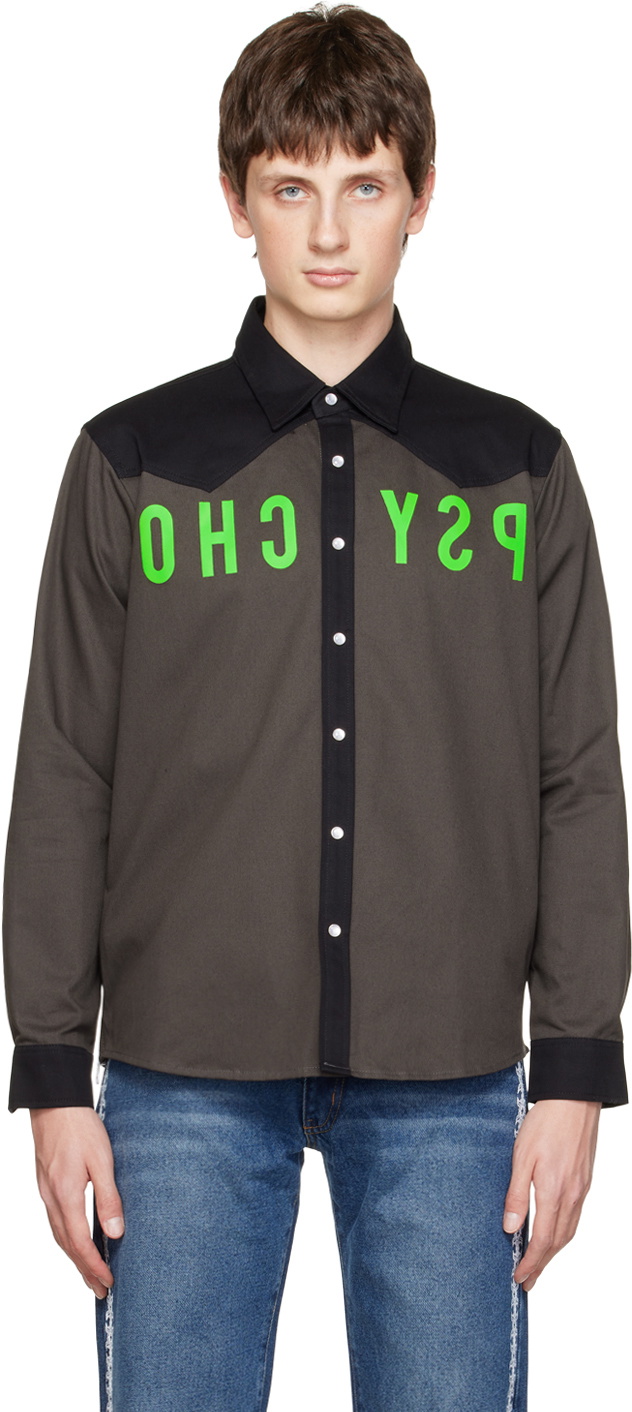 Youths in Balaclava Gray 'Psycho' Shirt Youths in Balaclava