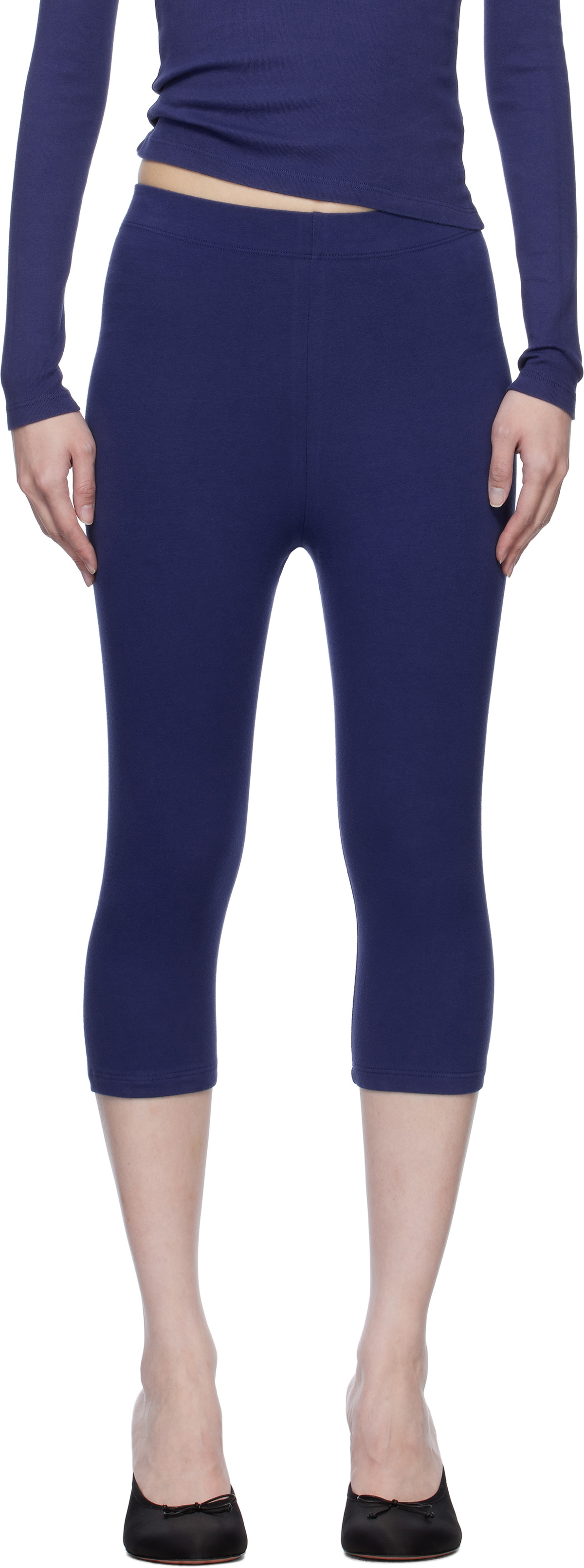 Gil Rodriguez Navy Capri Leggings Gil Rodriguez