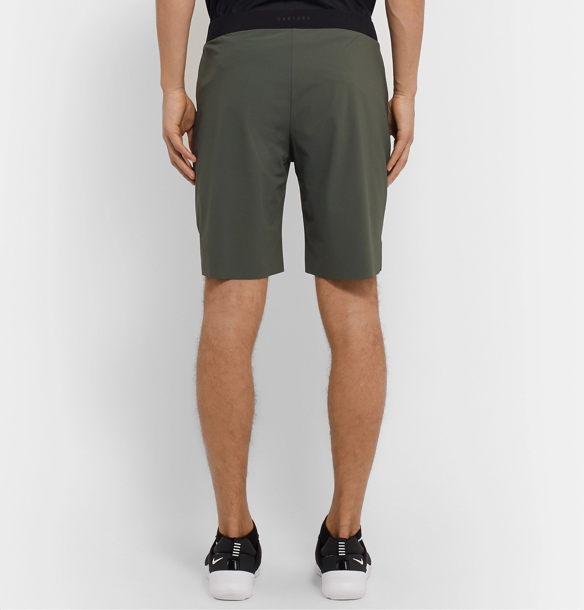 CASTORE - Louis Slim-Fit Stretch-Shell Shorts - Green CASTORE