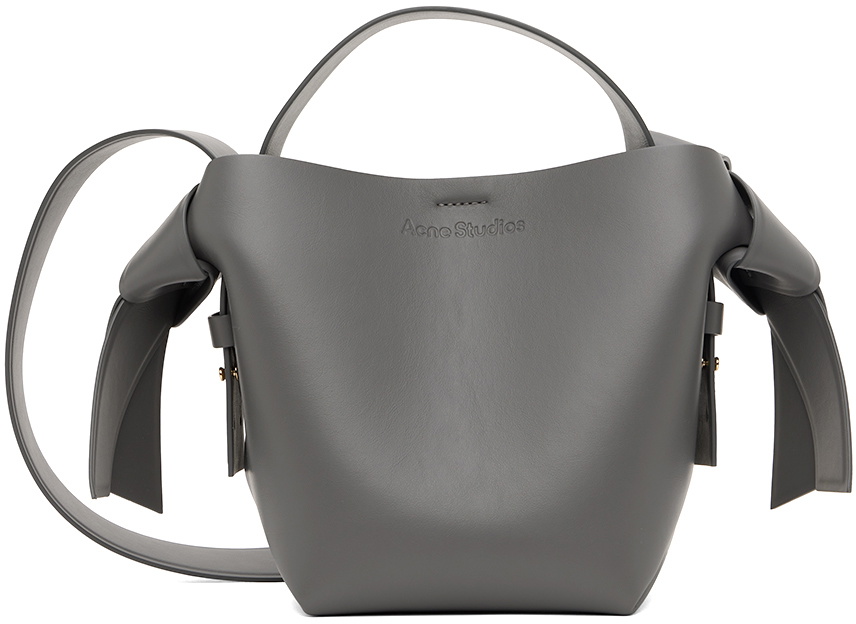 Acne Studios Gray Mini Musubi Bag Acne Studios
