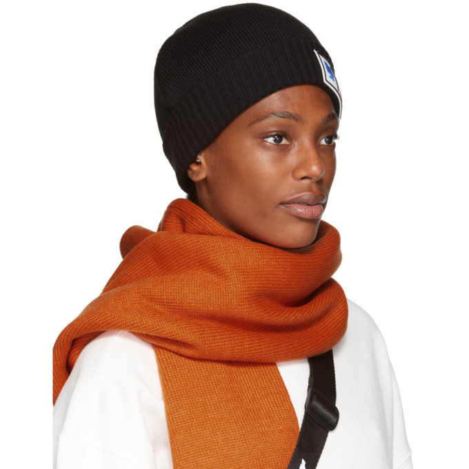 ADER error Black Tetris Label Beanie ADER error