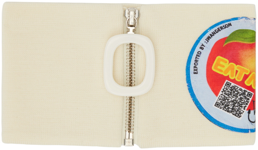 JW Anderson Off-White 'Eat Me' Neck Warmer JW Anderson