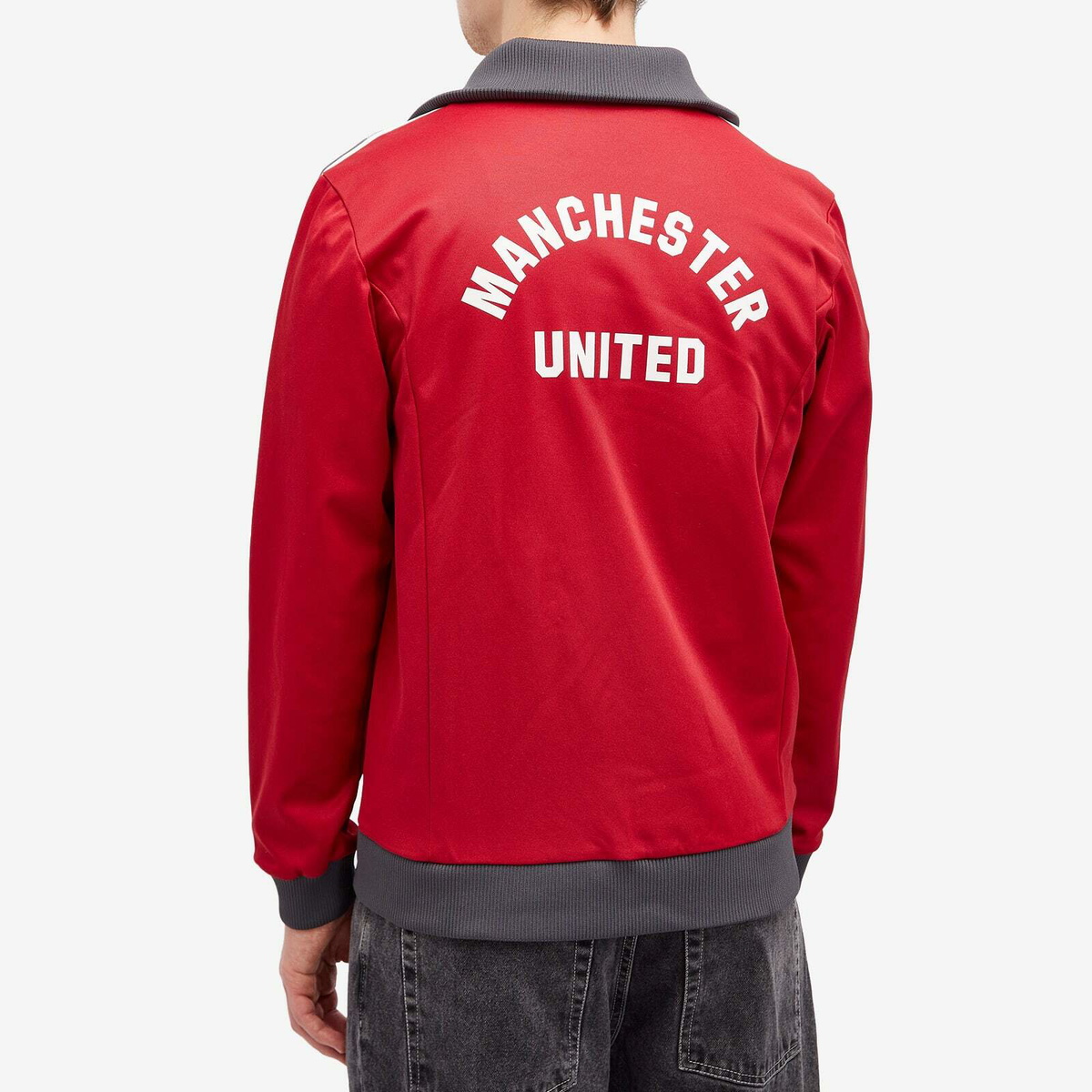 Adidas Men's Manchester United FC OG Track Top in Team Victory Red adidas