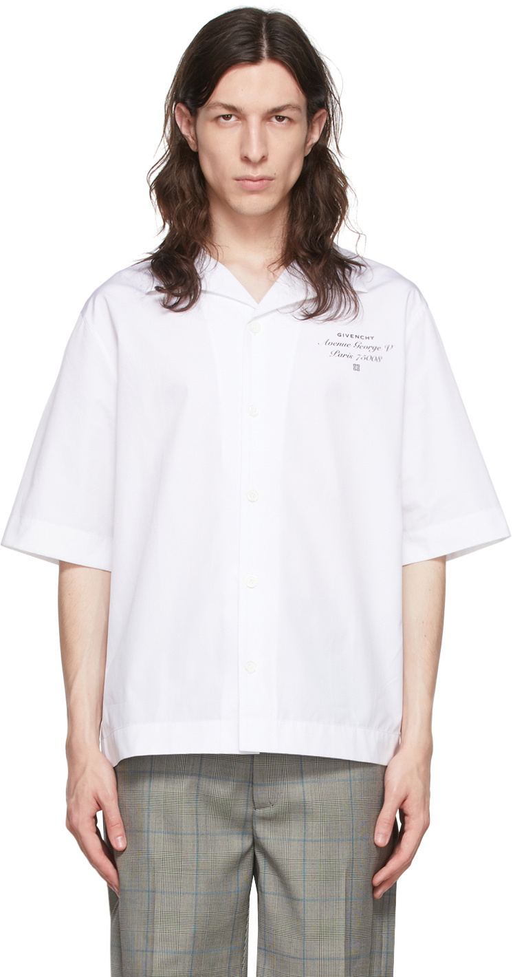 Givenchy White Cotton Shirt Givenchy