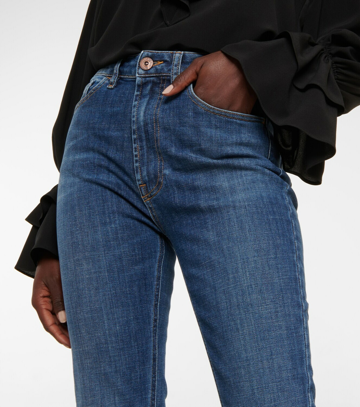 3x1 N.Y.C. High-rise straight jeans 3x1 N.Y.C.