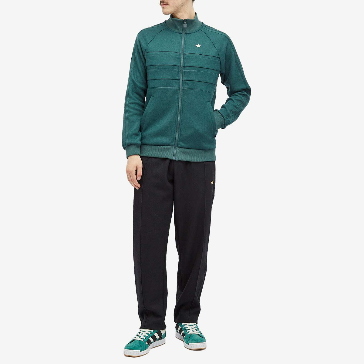 Adidas Archive Track Top in Mineral Green S16 adidas