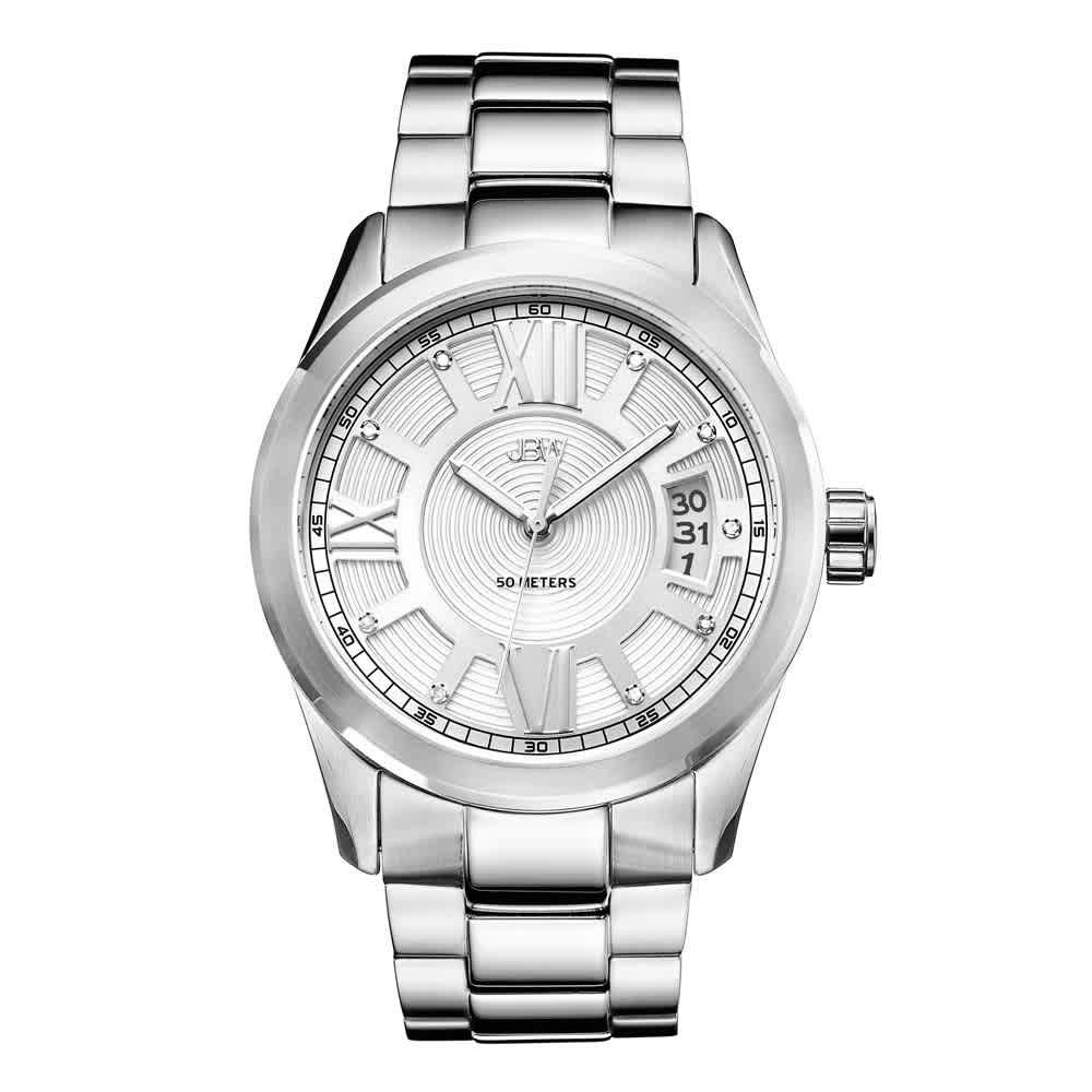JBW Bond Silver Dial Diamond Mens Watch J6311B JBW
