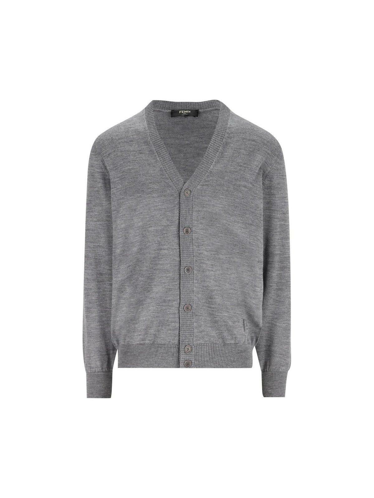 Fendi Button-up Knit Cardigan Fendi