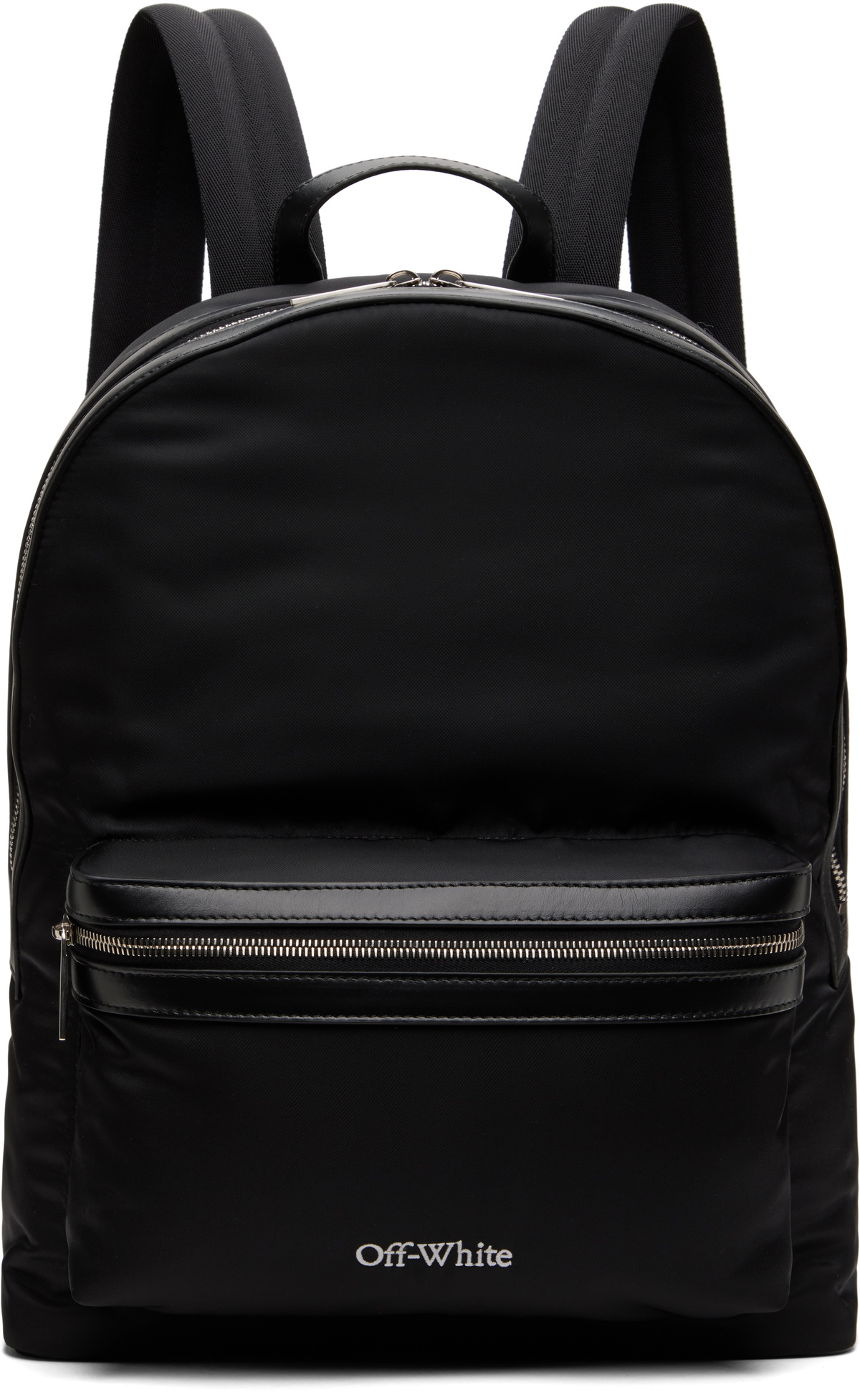 Off-White Black Core Round Backpack Off-White