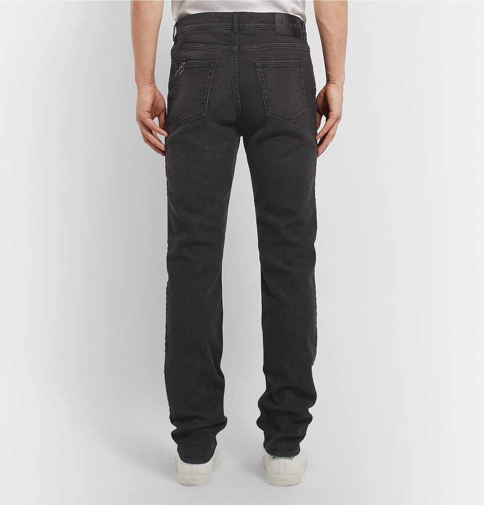 Givenchy - Slim-Fit Stretch-Denim Jeans - Charcoal Givenchy