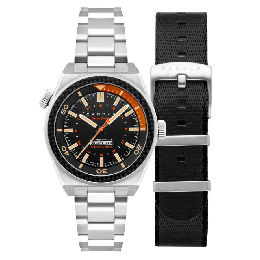 Cadola Paddock Quartz Black Dial Mens Watch CD-1039-11 Cadola