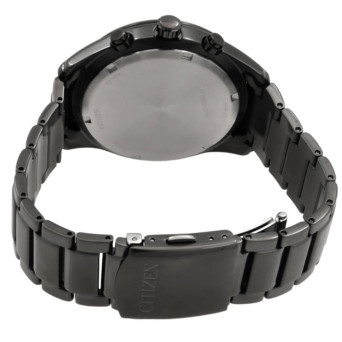 Citizen Eco-Drive Chronograph Black Dial Mens Watch CA4677-50H Citizen