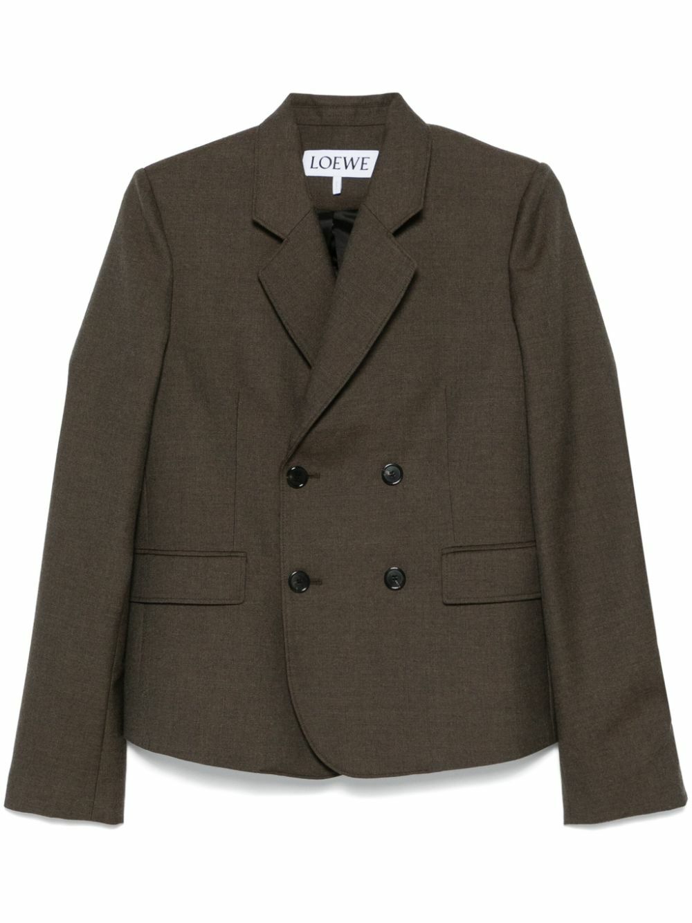 LOEWE - Wool Double-breasted Jacket Loewe
