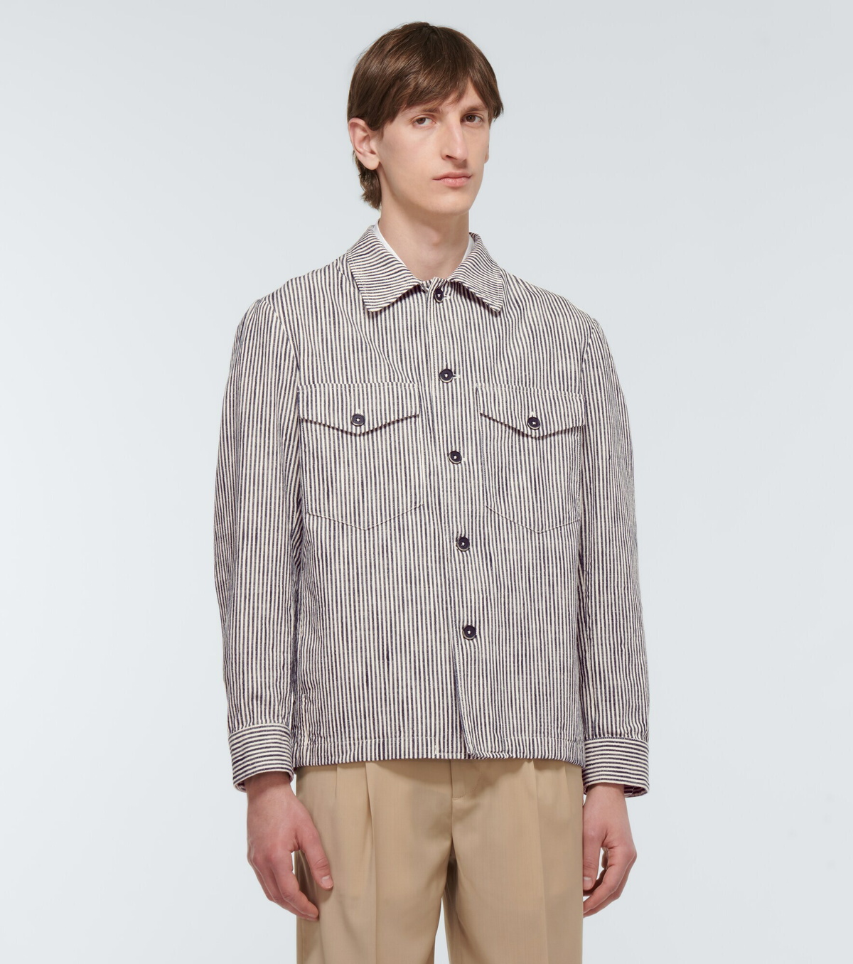 Barena Venezia - Striped cotton jacket Barena