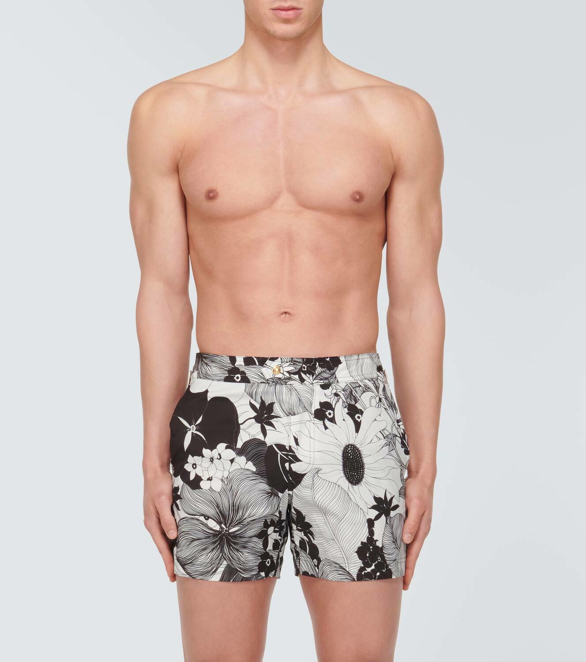Tom Ford Floral Swim Trunks Tom Ford