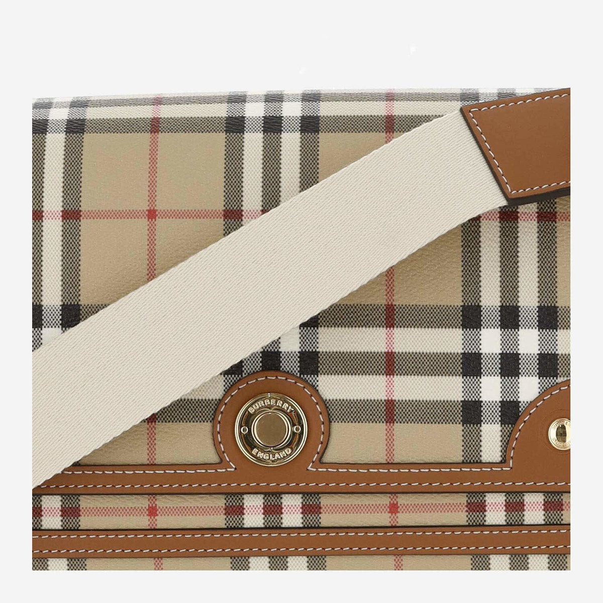 Burberry Shoulder Bag With Check Pattern Burberry
