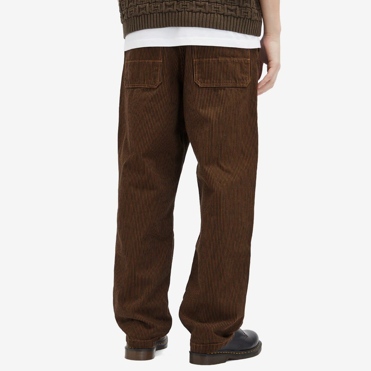 Polar Skate Co. Men's Hickory Stripe '93! Work Pants in Rust Polar ...