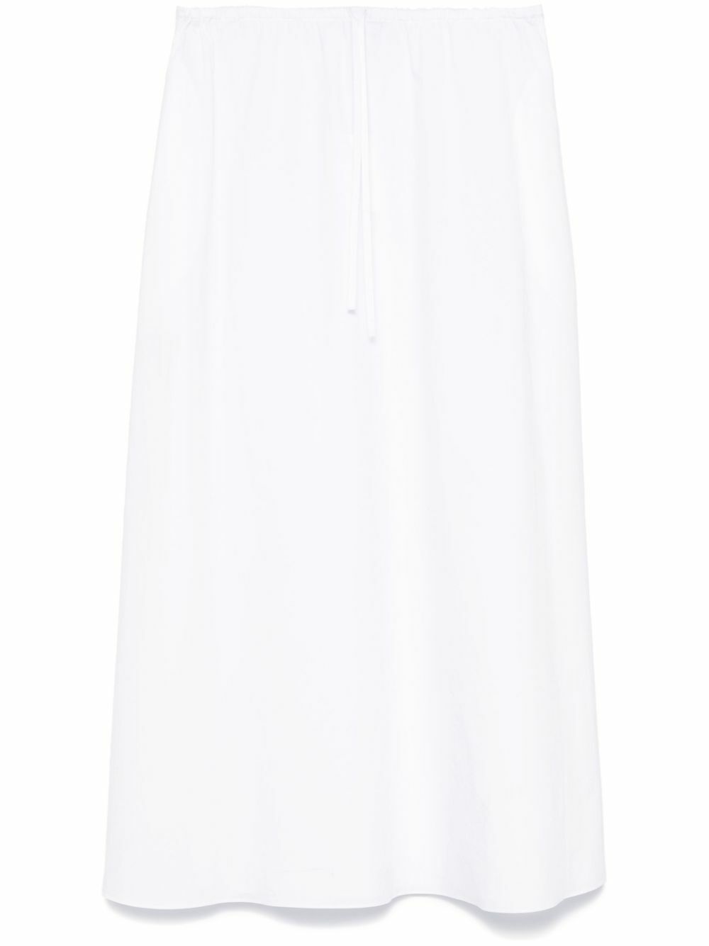 Matteau White Drawstring Skirt Matteau