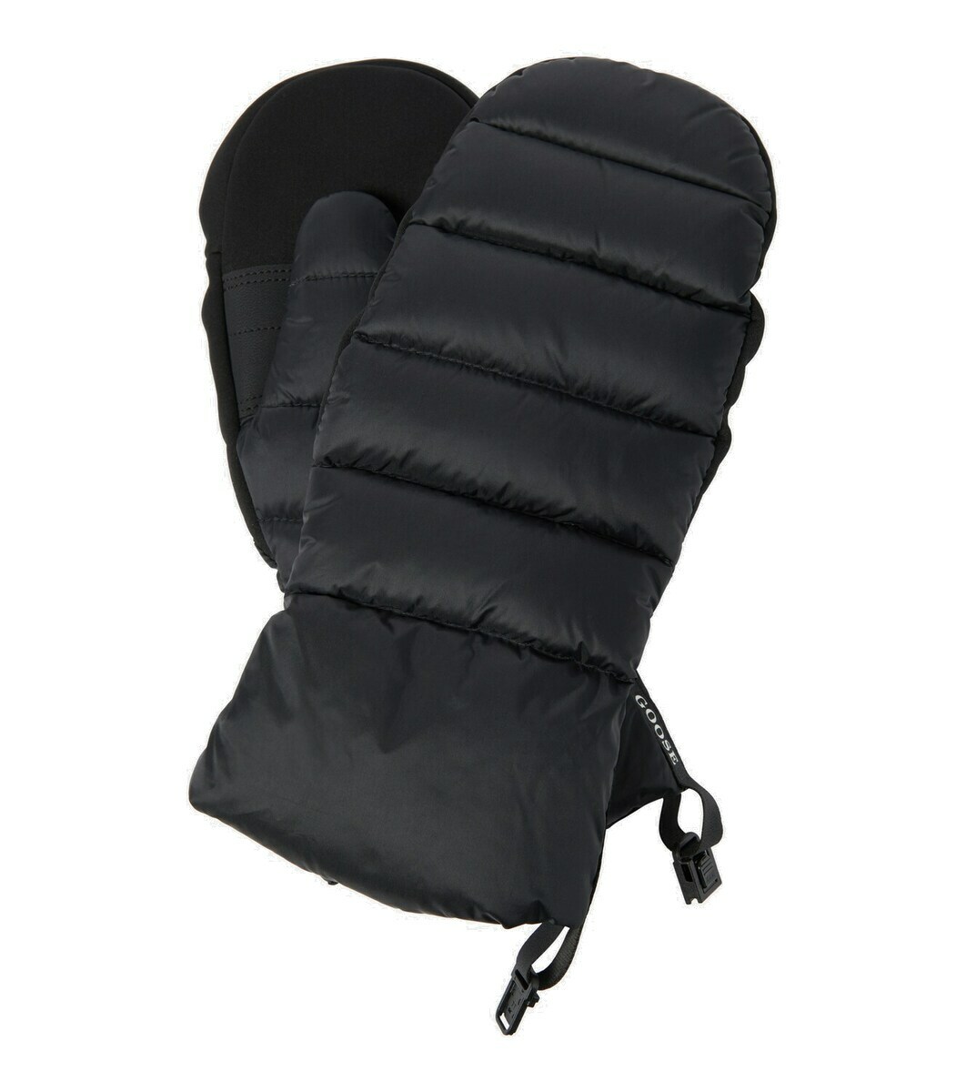 Canada Goose Fleece-lined puffer mittens Canada Goose