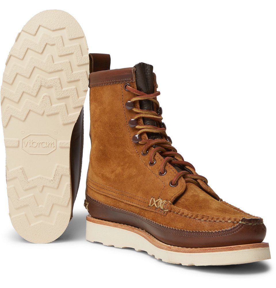 Yuketen - Maine Guide DB Leather Boots - Men - Brown Yuketen