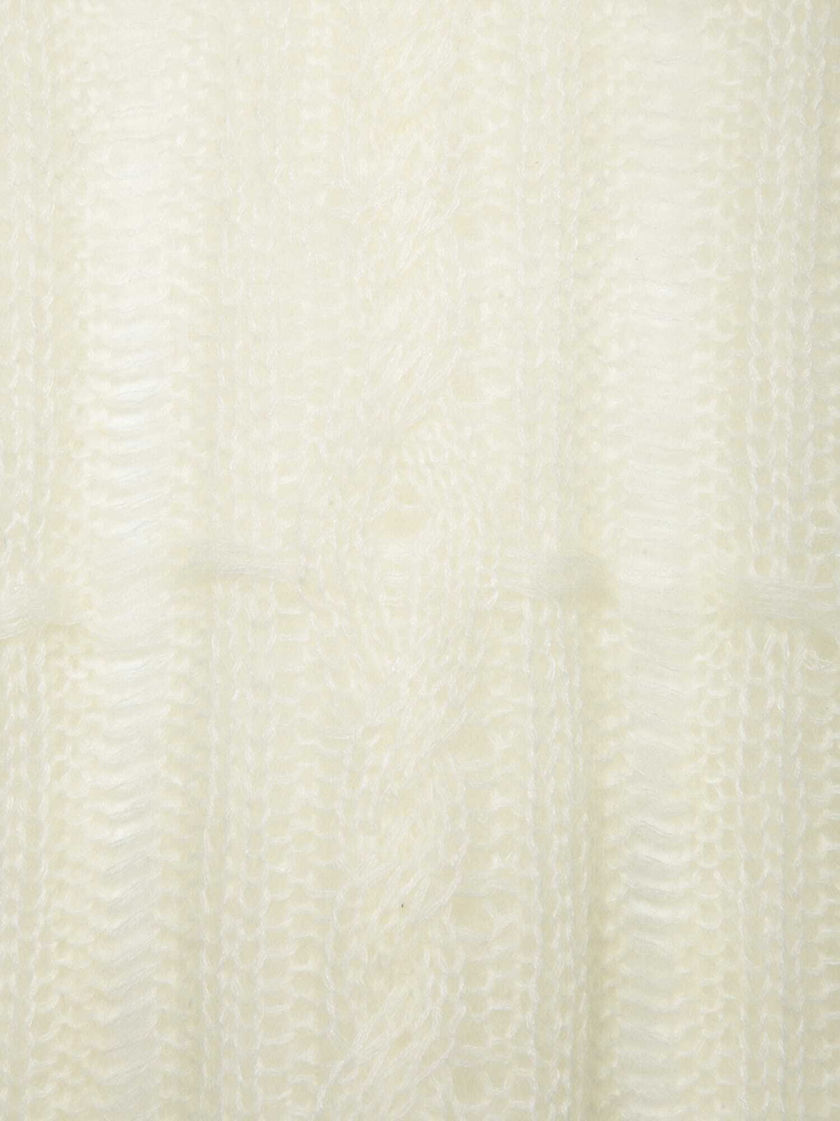 Séfr Gilberto Textured Knit White Sweater Séfr
