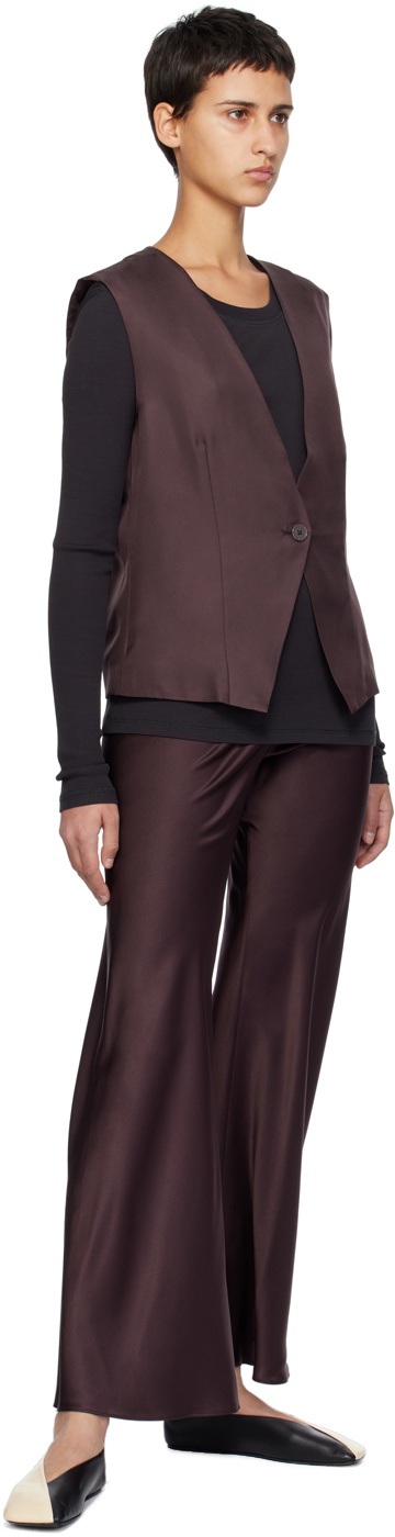 Silk Laundry Brown CDC Vest Silk Laundry