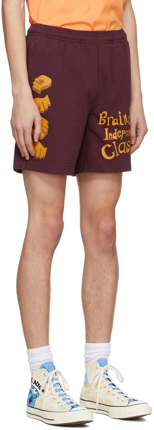 Brain Dead Burgundy Indie Shorts Brain Dead