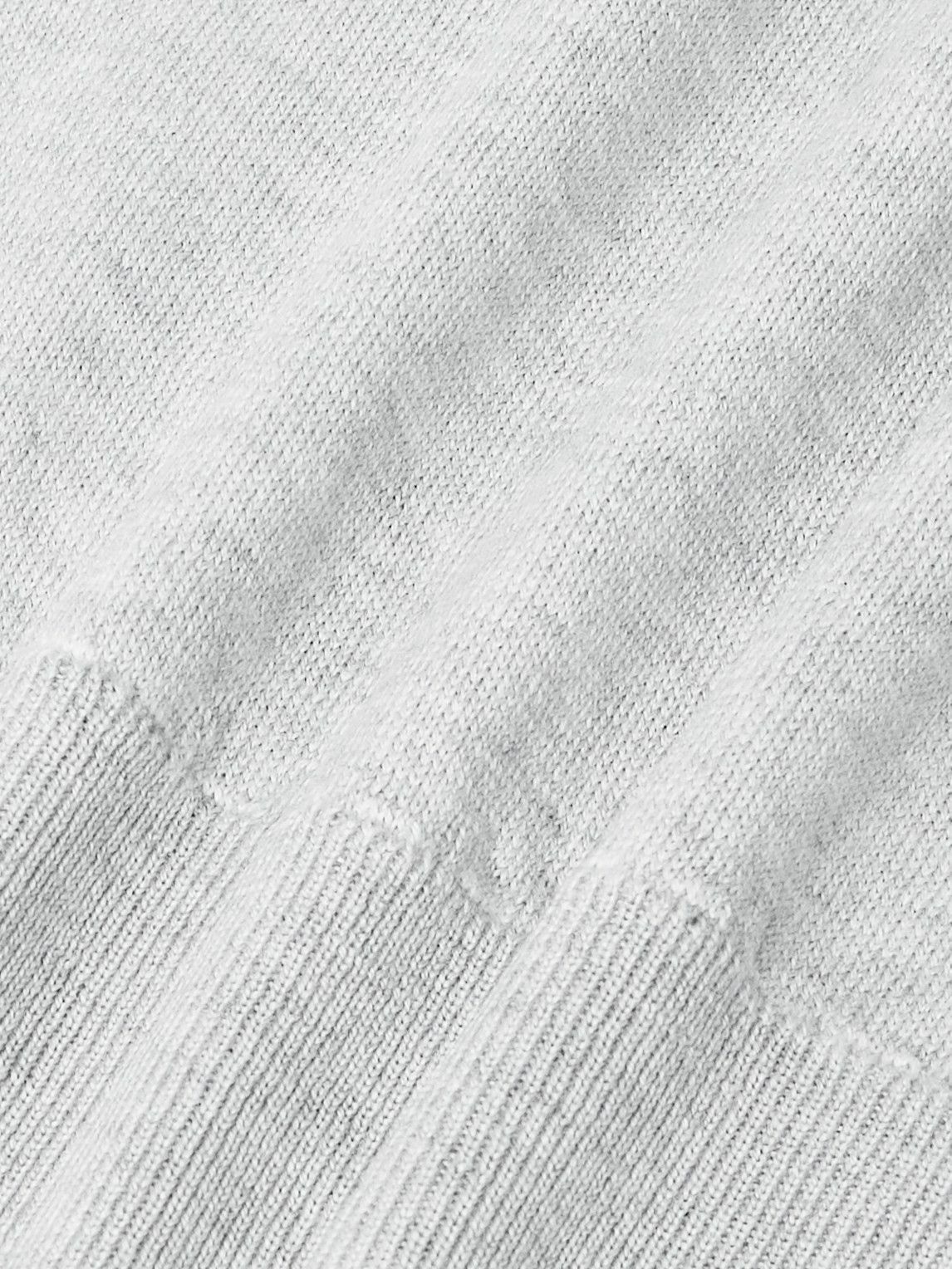 Eleventy - Slim-Fit Wool Sweater - Gray Eleventy