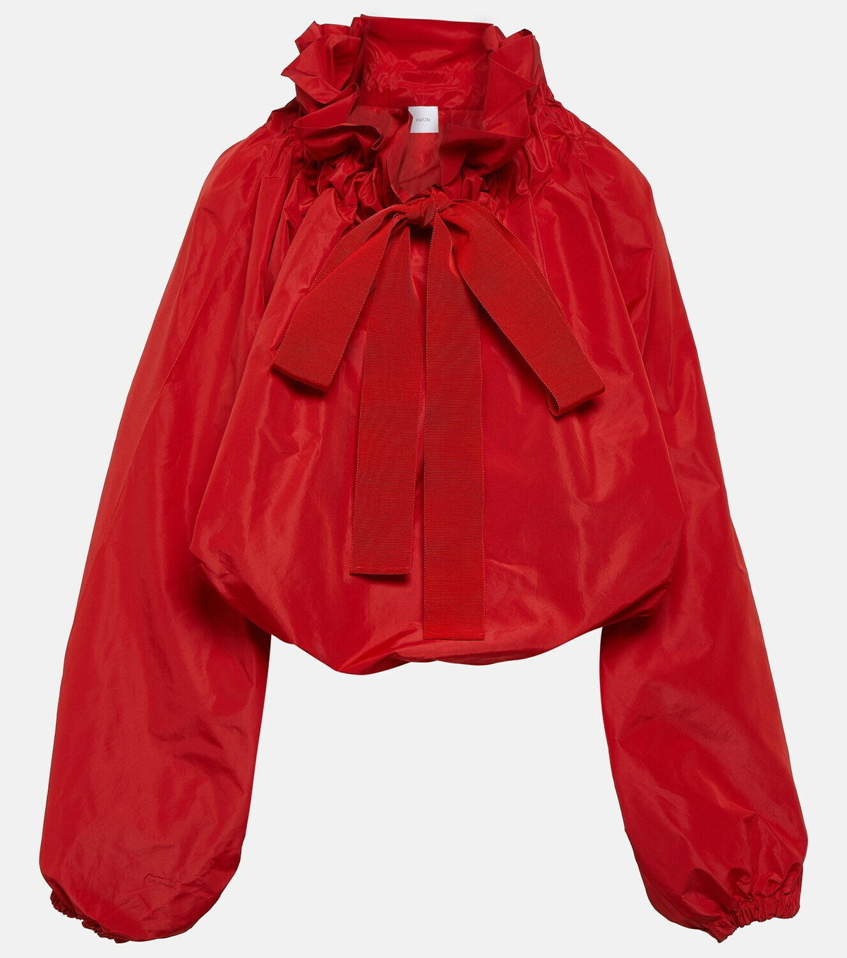 Patou Ruffled crêpe blouse Patou