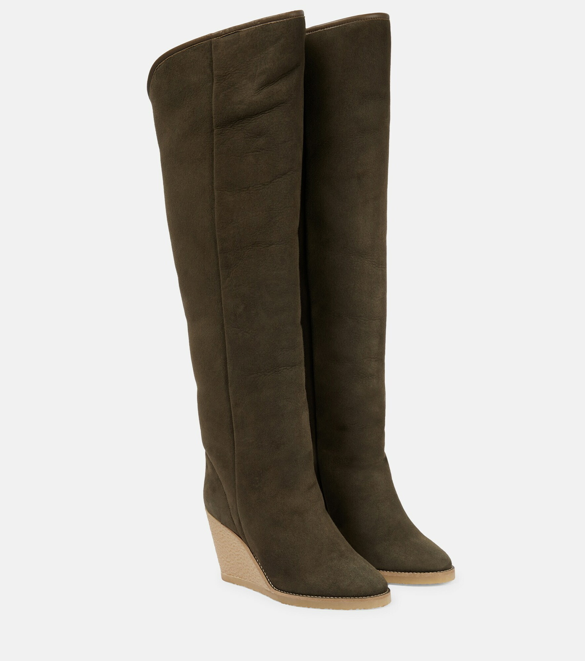 Isabel Marant - Tilin suede over-the-knee boots Isabel Marant