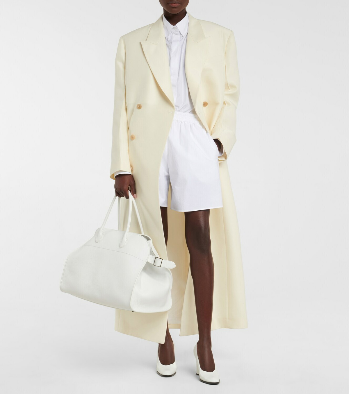 The Row Soft Margaux 15 Medium leather tote The Row