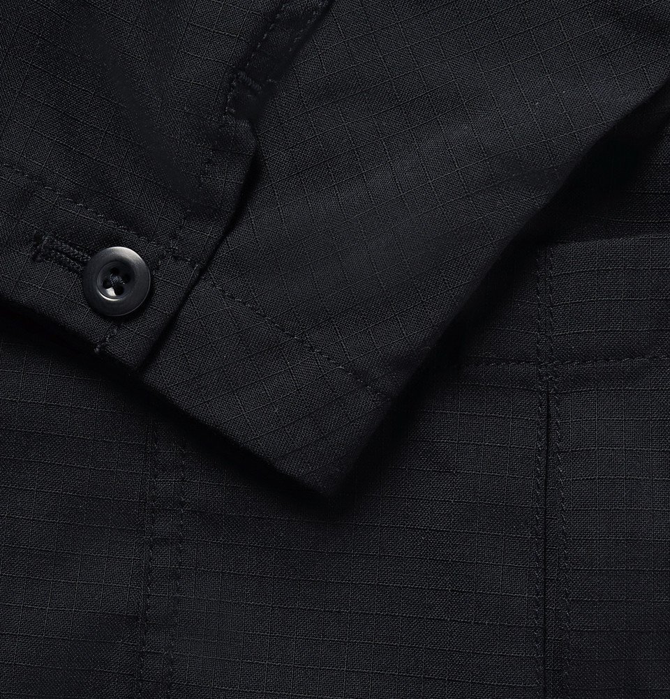 nonnative - Scientist Wool-Blend Ripstop Jacket - Midnight blue Nonnative