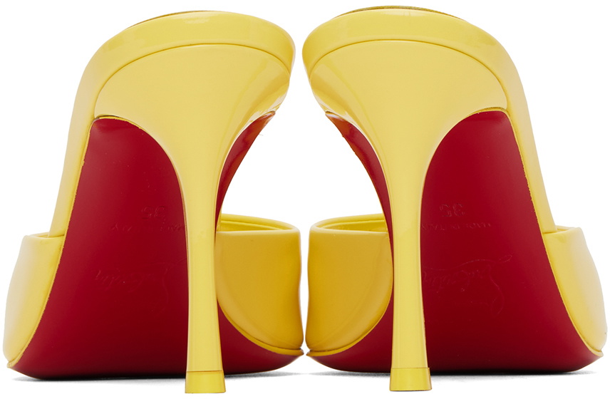 Christian Louboutin Yellow Me Dolly Heeled Sandals Christian Louboutin