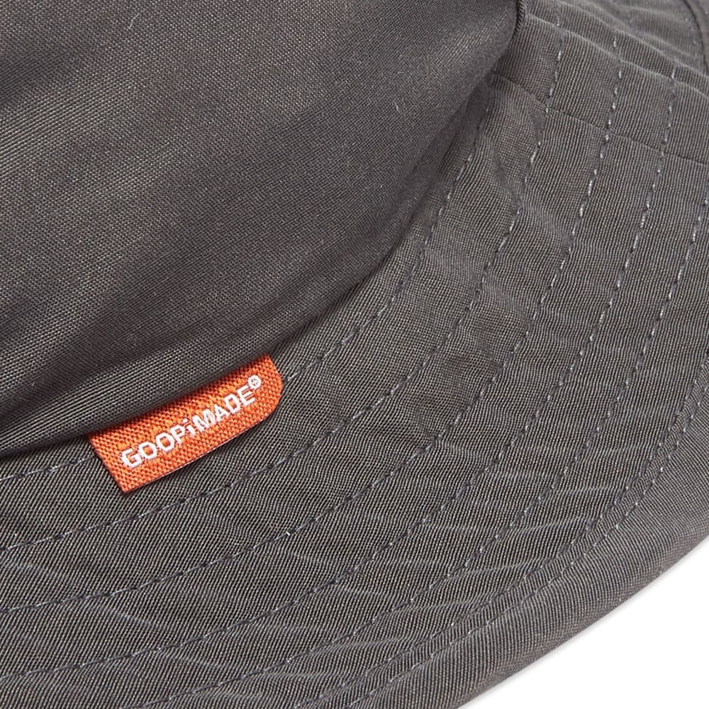 GOOPiMADE Men's ® UE-01 Combinatorics Bucket Hat in Gray GOOPiMADE