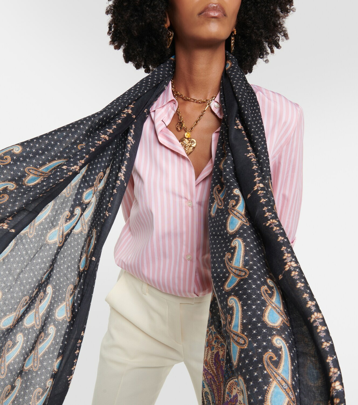 Etro Paisley-printed scarf Etro