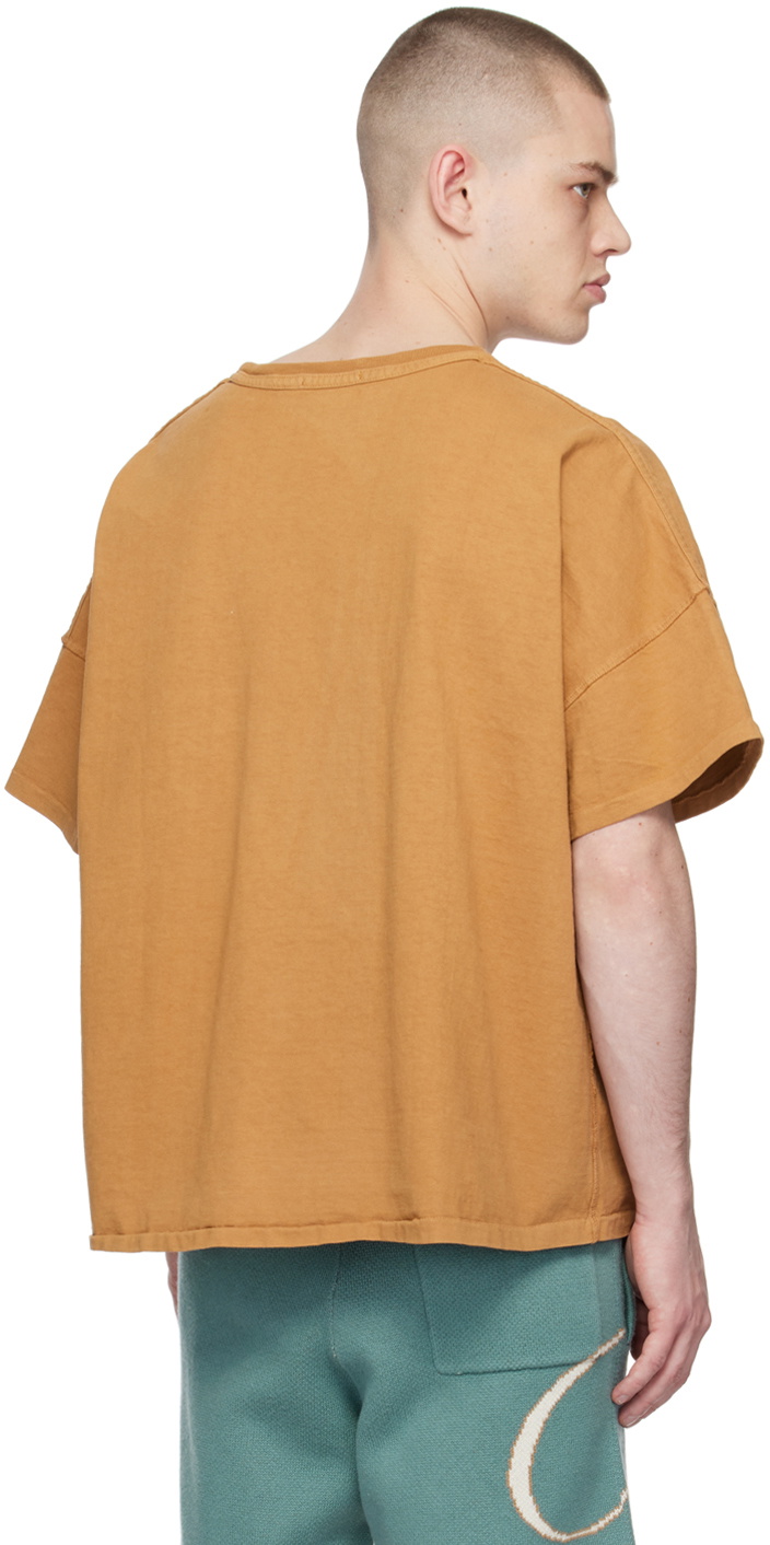 Rhude Tan Reverse T-Shirt Rhude