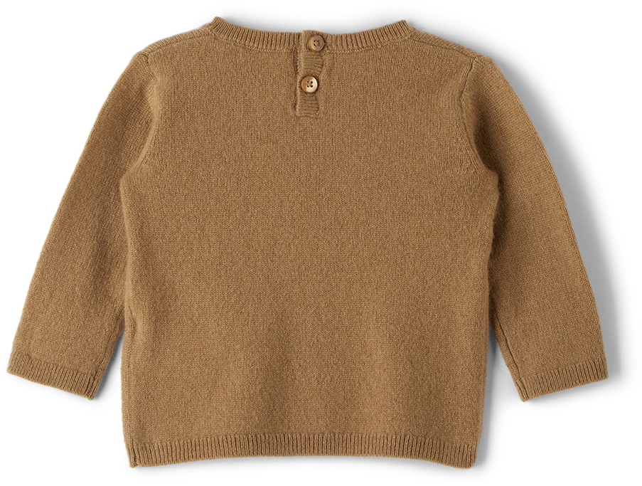 Bonpoint Baby Tan Cashmere Thiane Sweater Bonpoint