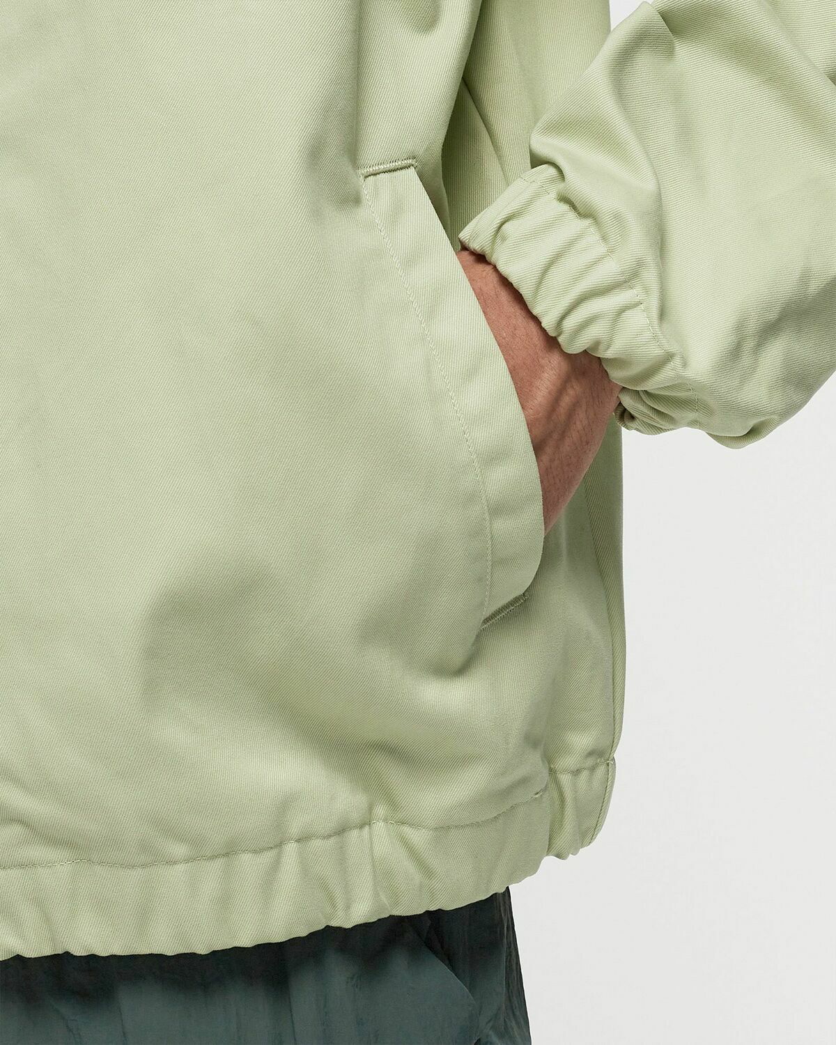Nike Life Woven Harrington Jacket Green Bomber Jackets Nike