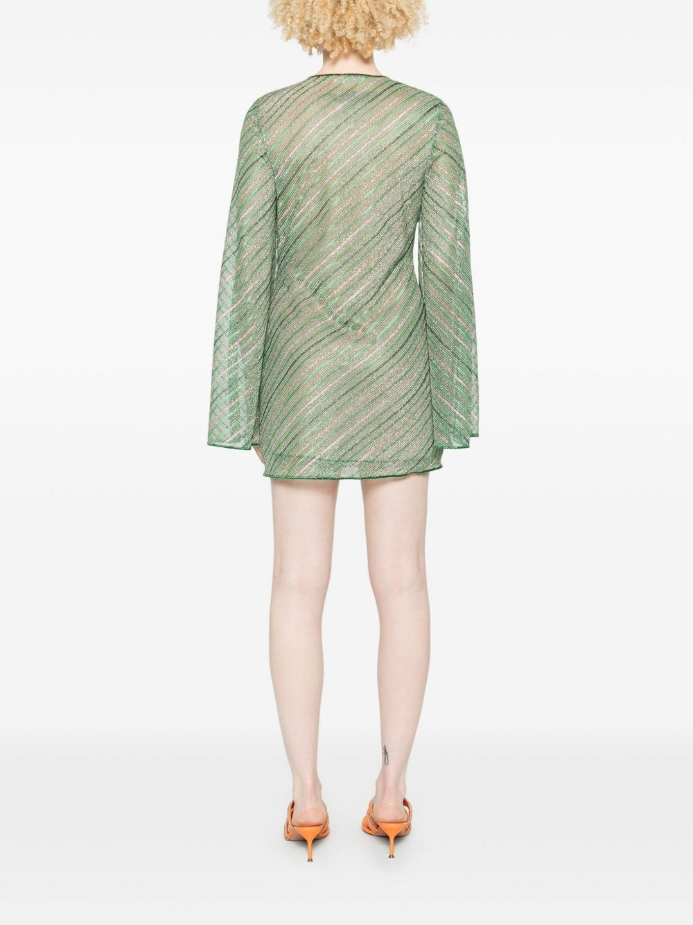 Oséree Striped Mini Dress Oseree
