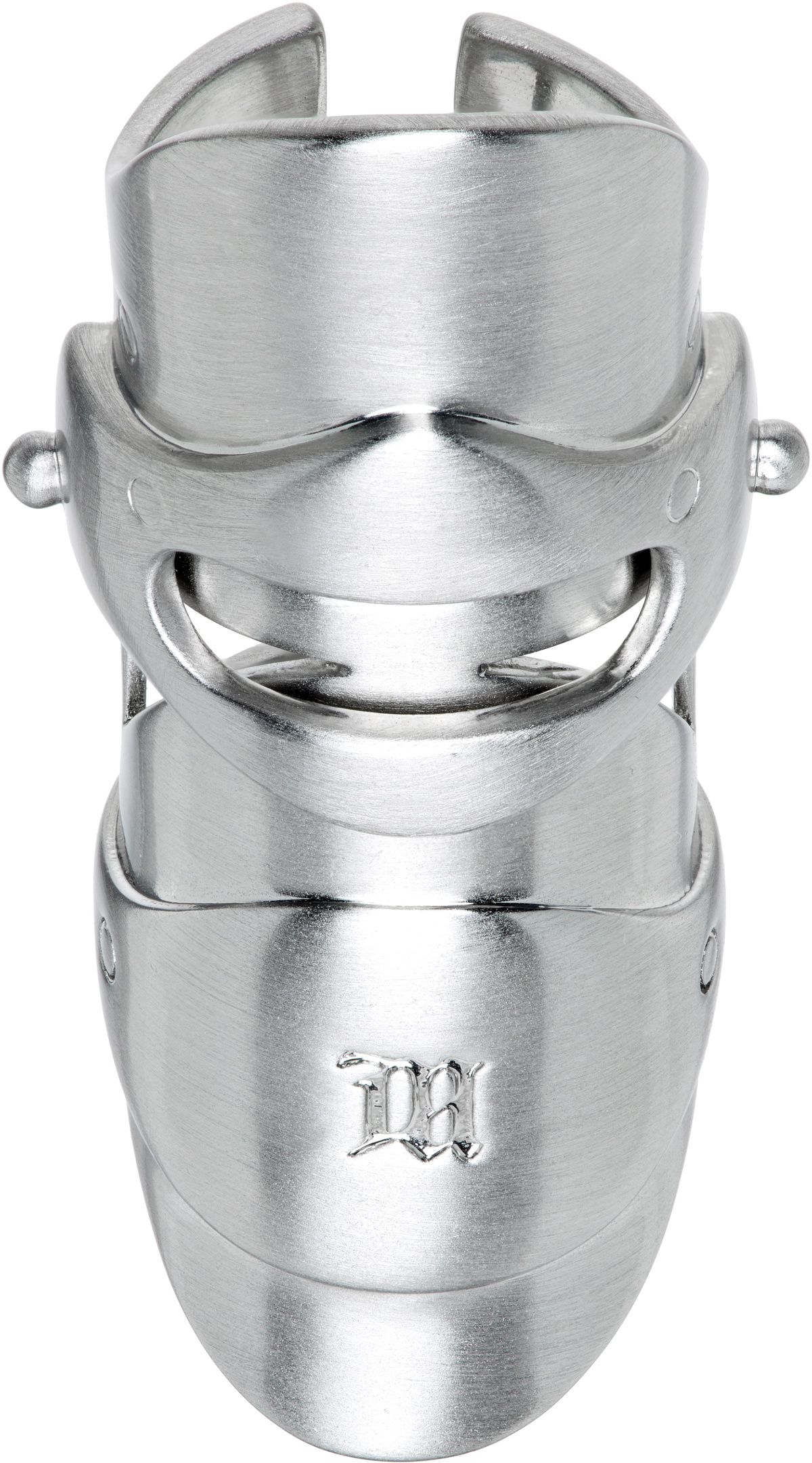 MISBHV Silver Armor Ring MISBHV