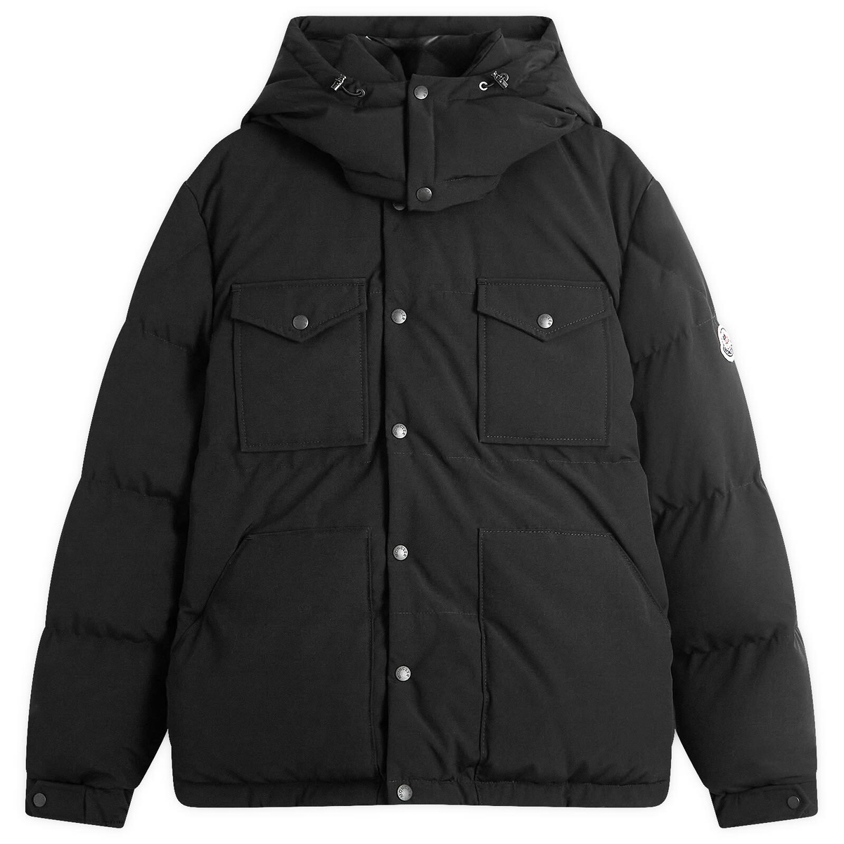 Moncler Men's Fornas Micro Cotton Jacket in Black Moncler