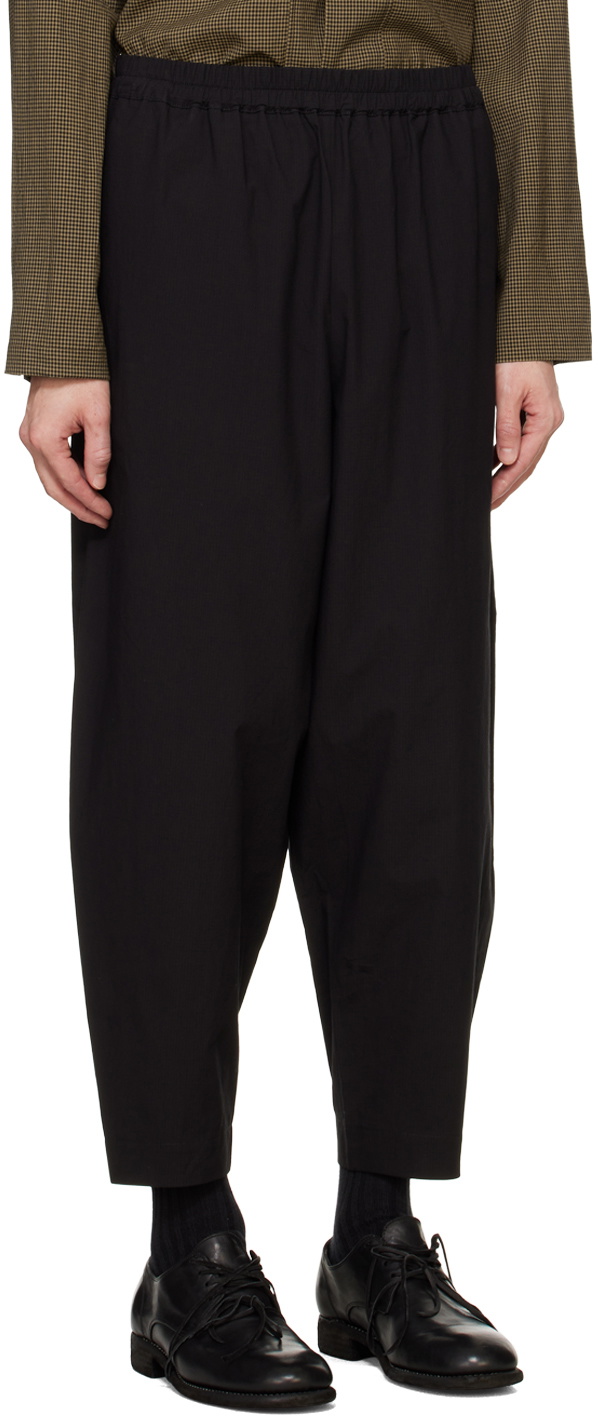 Toogood Black 'The Acrobat' Trousers Toogood