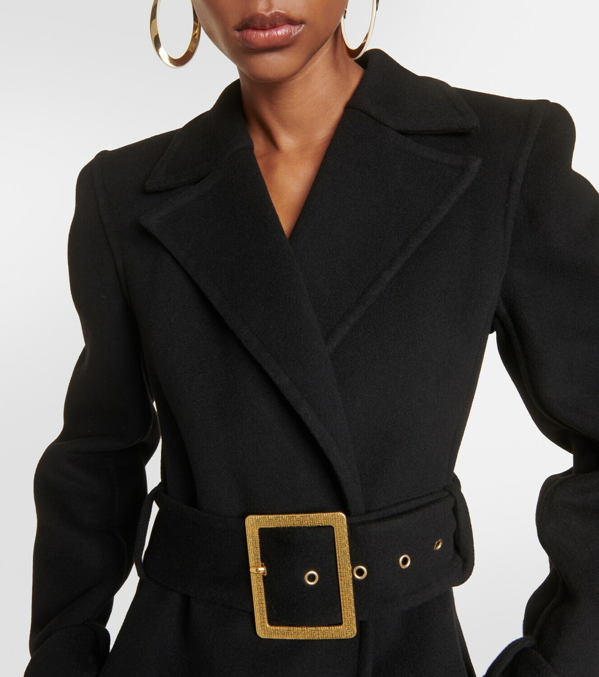 Balmain Wool and cashmere coat Balmain