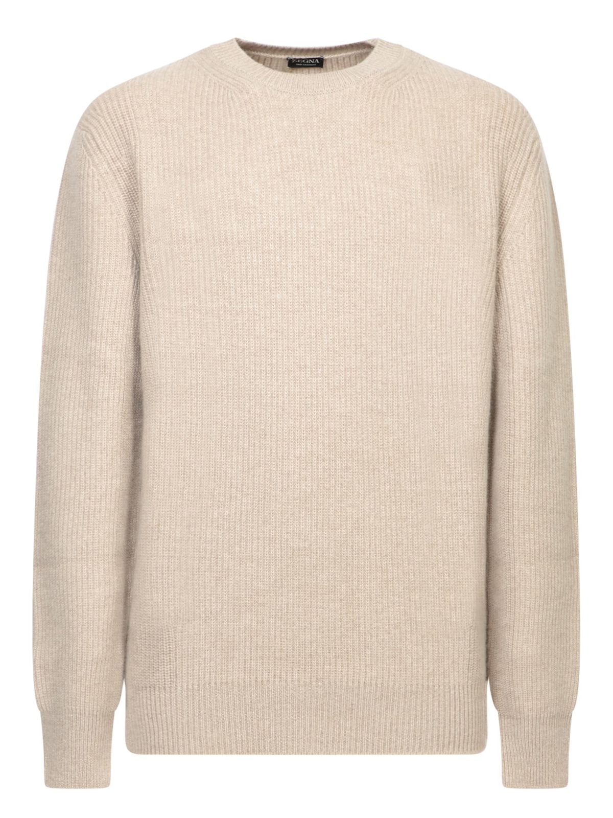 Zegna Beige Cashmere Sweater Zegna