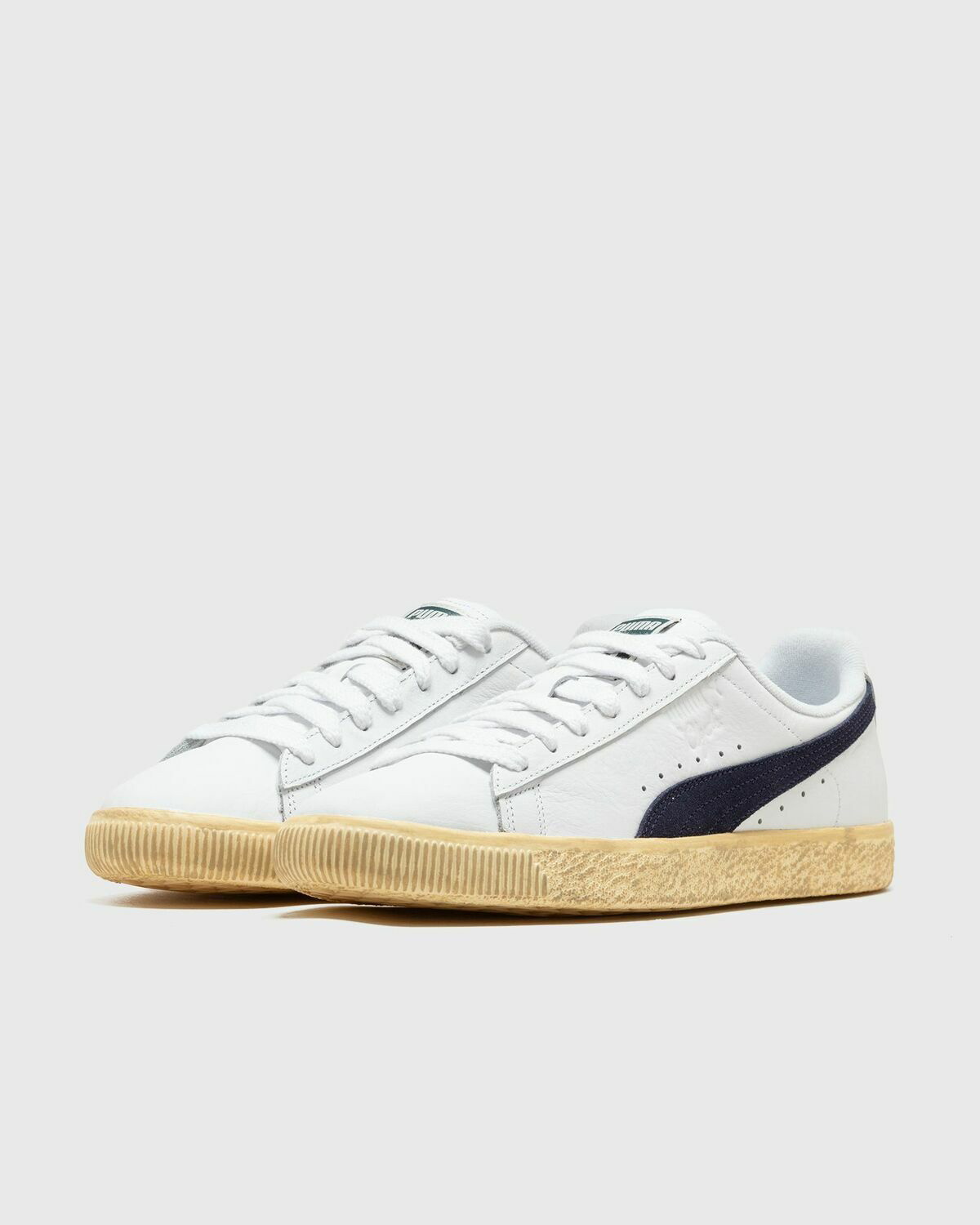 Puma Clyde Vintage White Lowtop Puma