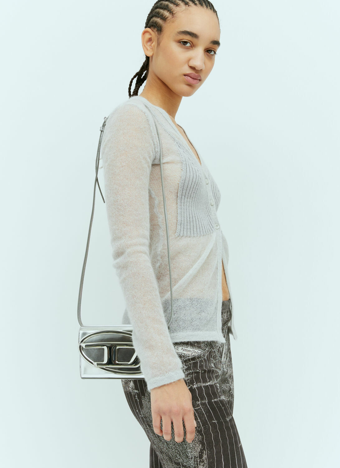 Diesel 1DR Wallet Strap Clutch Diesel